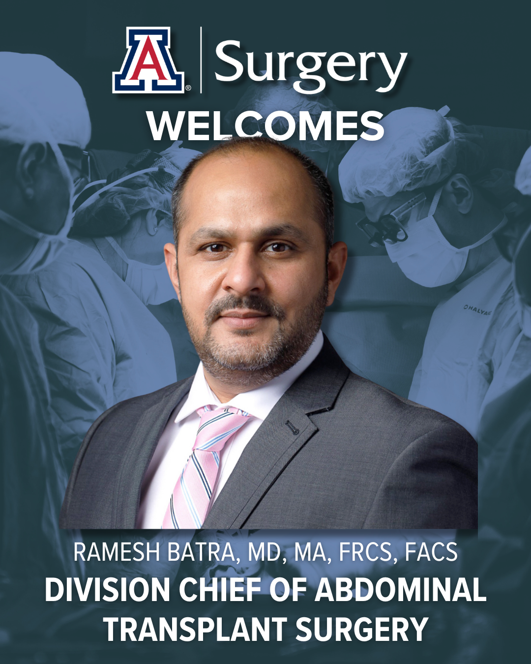 Department of Surgery welcomes new Division Chief of Abdominal ...